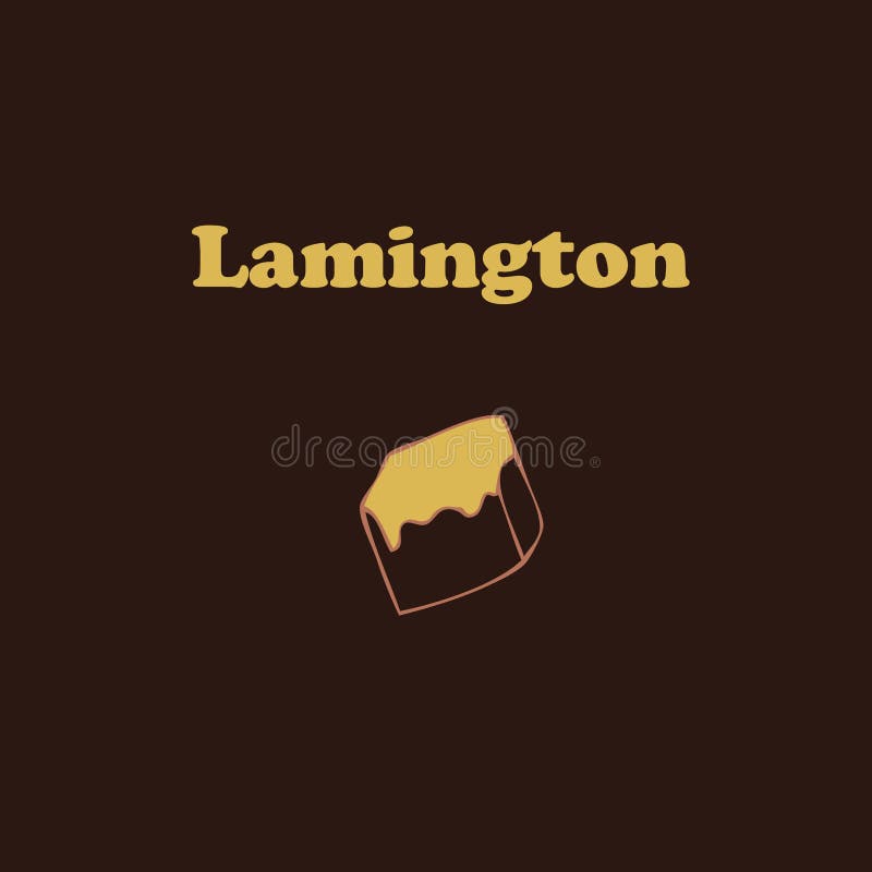 Lamington Poster Stock Illustrations – 12 Lamington Poster Stock ...