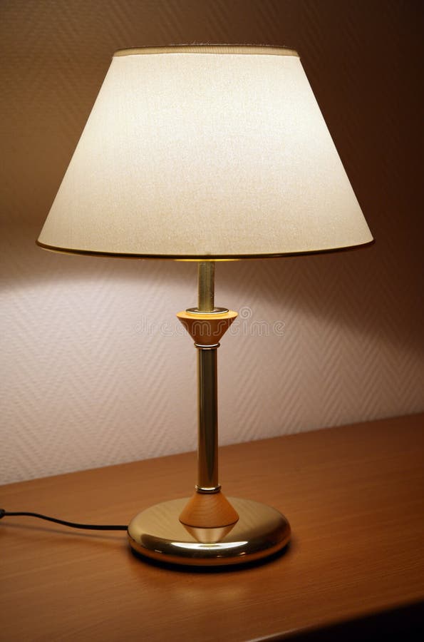 Lamp stock image. Image of calmness, wall, lamp, bedside - 4949985