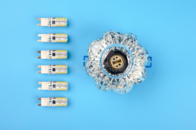 .the Lamp Adapted for Tapping into the Ceiling Together with LED Lamps ...