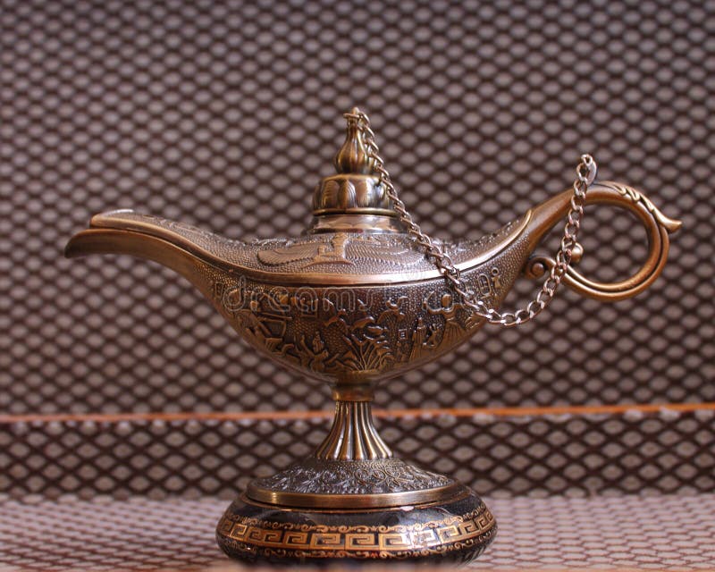 Lamp of Aladdin stock photo. Image of luck, mystery, objects - 50322764