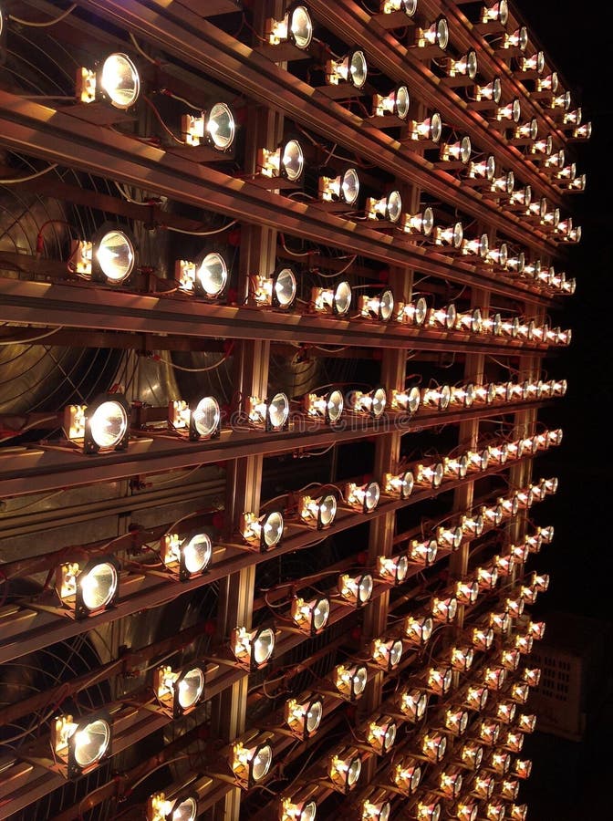 Solar Simulator Halogen Lamp Array Stock Photos - Free & Royalty-Free ...