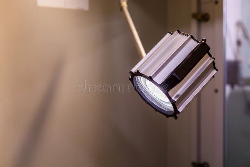 Lamp for CNC Machine stock photo. Image of equipment - 51669086