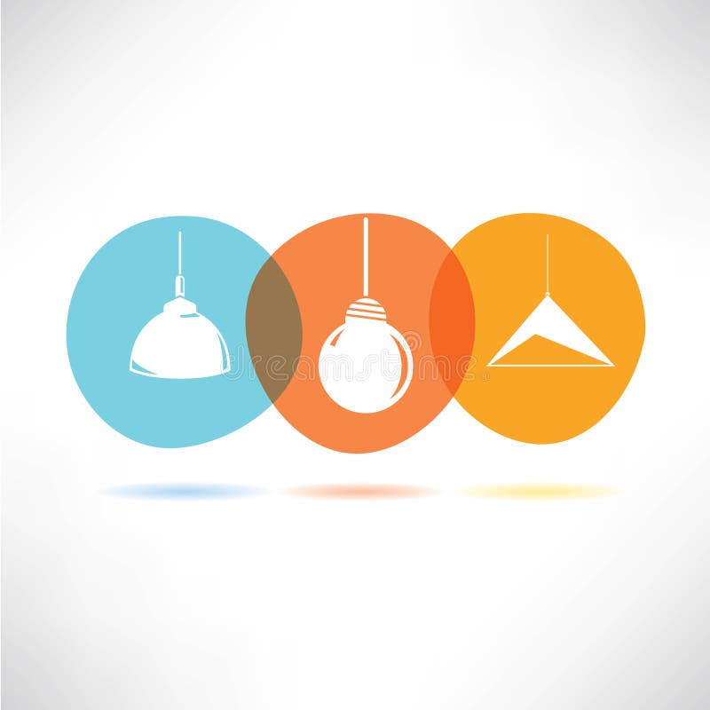 Lamp buttons stock vector. Illustration of color, electricity - 23808120