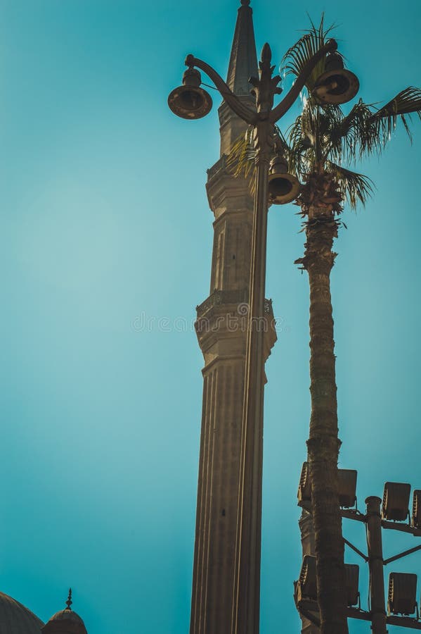 Lamp column stock photo. Image of light, lamphigh, electricity - 87514238