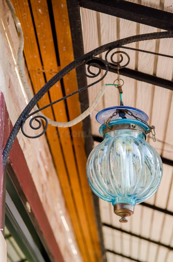Lamp stock image. Image of lamp, hanging, outdoor, fire - 43532445