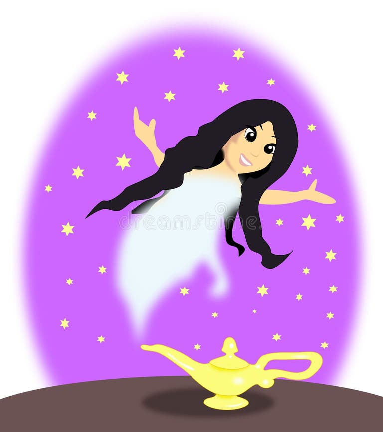 Female Genie Stock Illustrations – 101 Female Genie Stock Illustrations ...