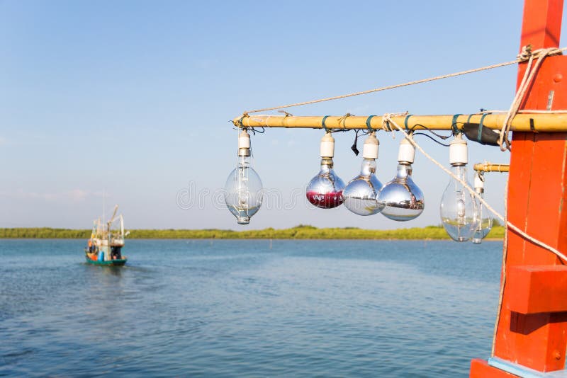Lamp for fishing boat stock photo. Image of vintage, technology - 65427878