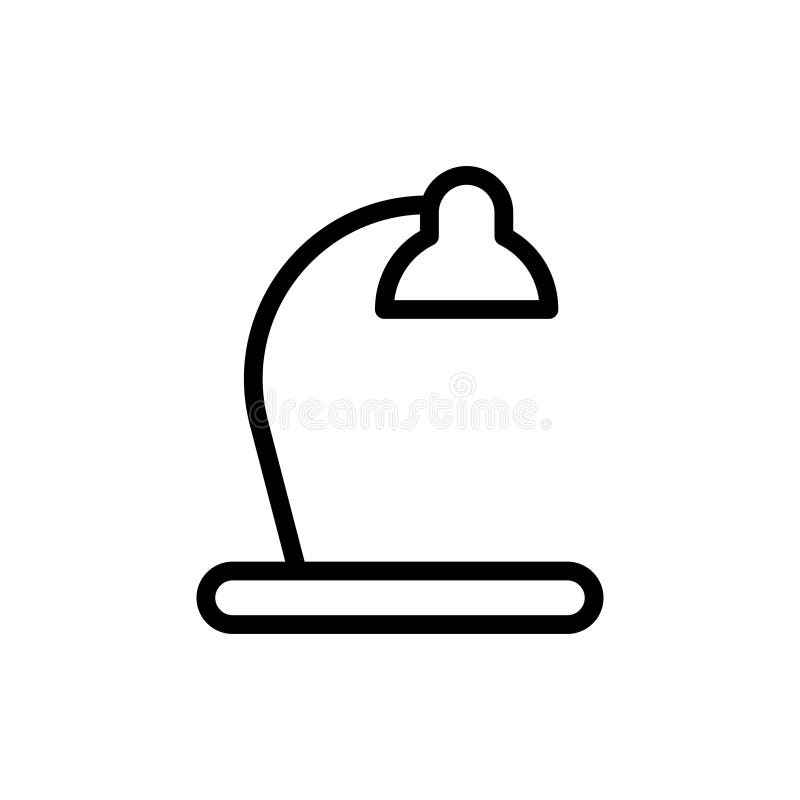 Lamp flat icon stock vector. Illustration of bulb, electricity - 104746019