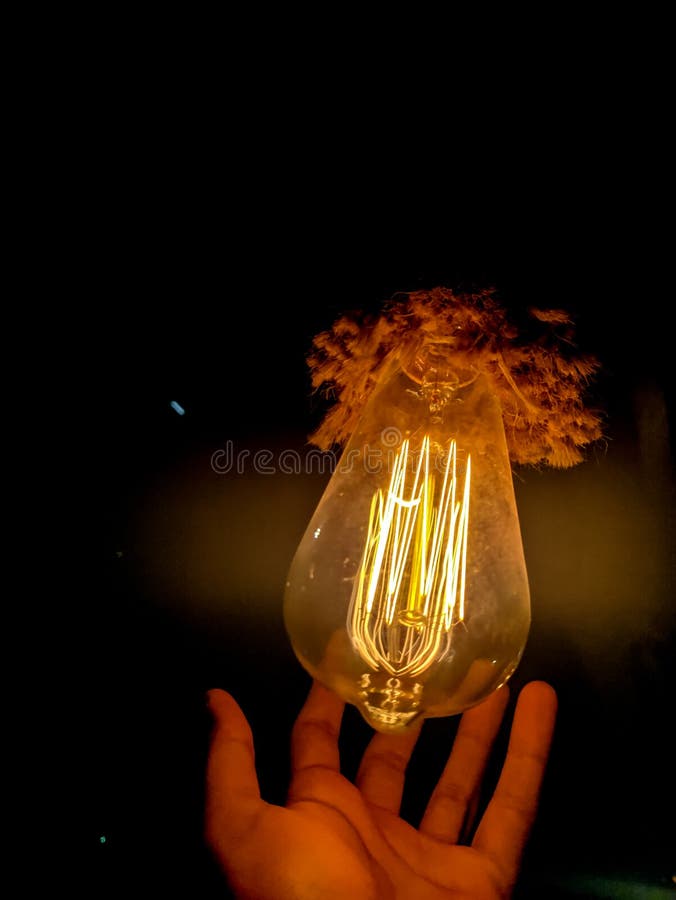 A lamp held in hand stock photo. Image of light, streetlight - 183707322