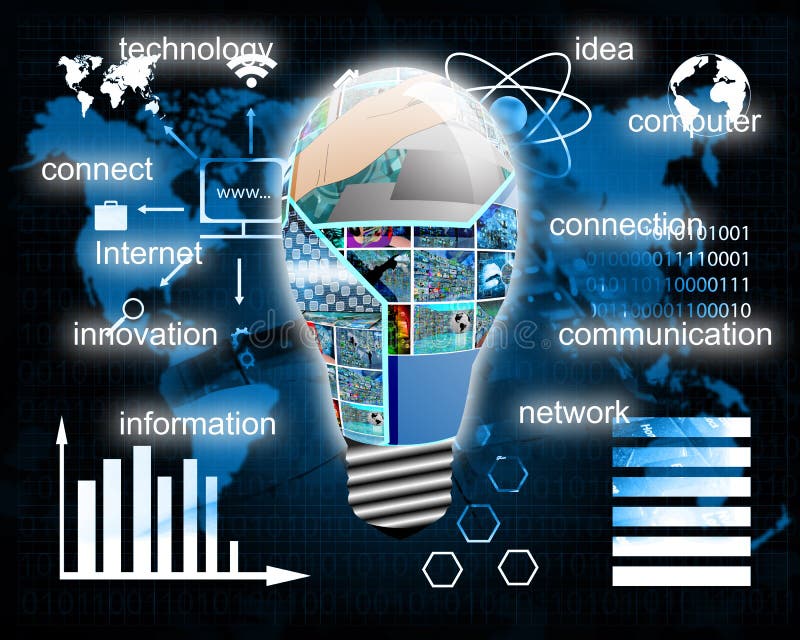 Lamp stock illustration. Illustration of media, information - 43361221