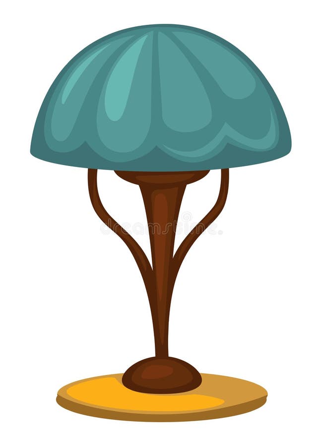 Lamp or House Light Isolated Interior Design Object Stock Vector ...