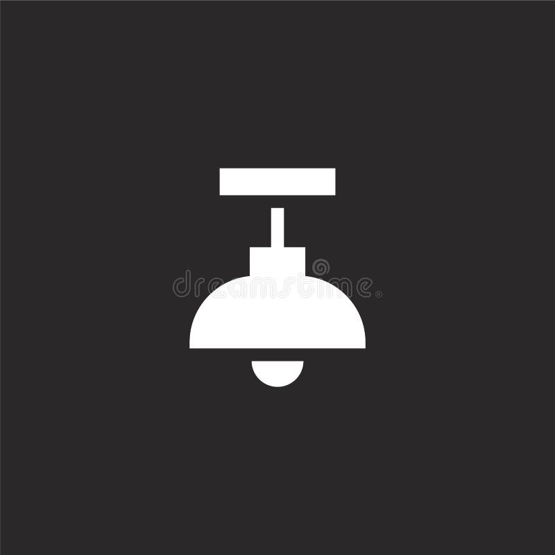 Lamp Icon. Filled Lamp Icon for Website Design and Mobile, App ...