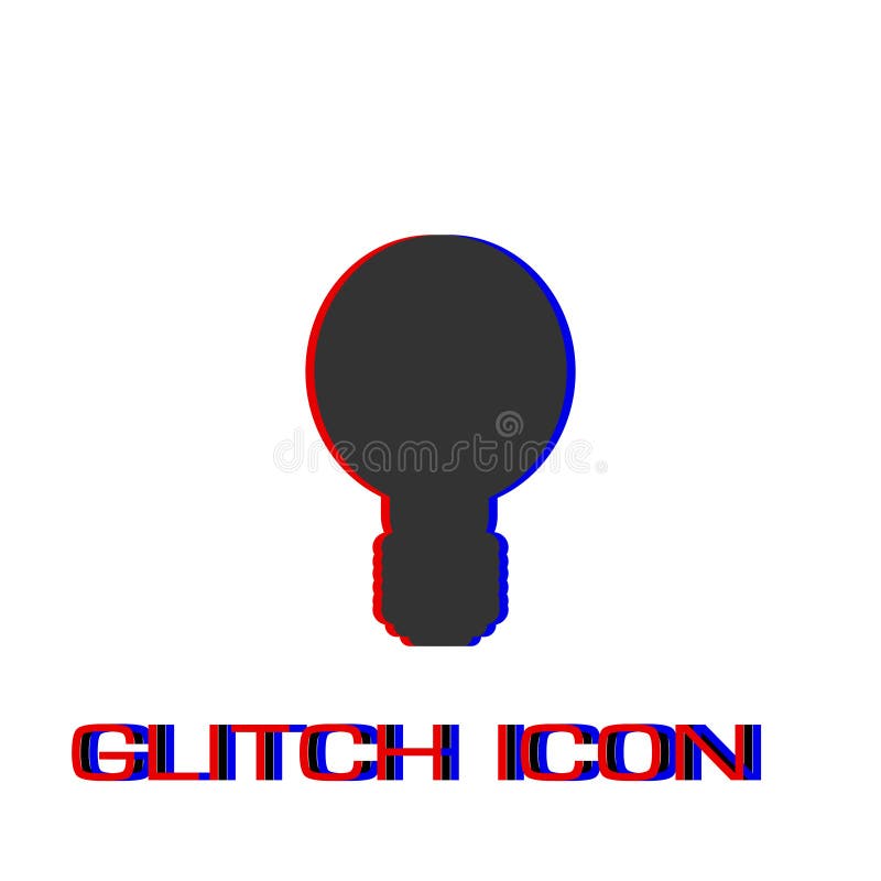 Lamp icon flat. stock vector. Illustration of design - 154907486