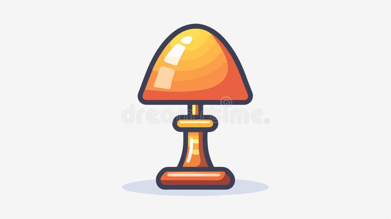 Modern Lamp Icon Vector Isolated Illustration for Lighting Concepts ...