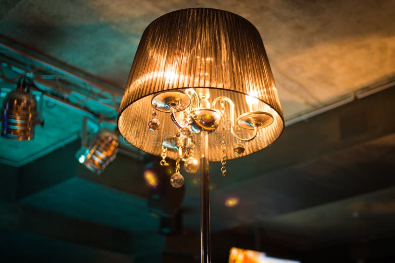 Lamp in interior stock image. Image of interior, concepts - 64289709