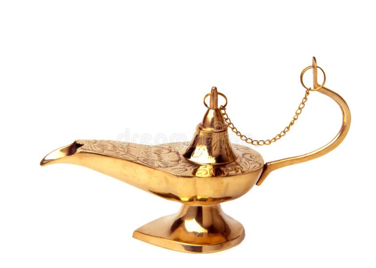 Lamp of Knowledge stock photo. Image of cruet, lamp, aladdin - 8045746