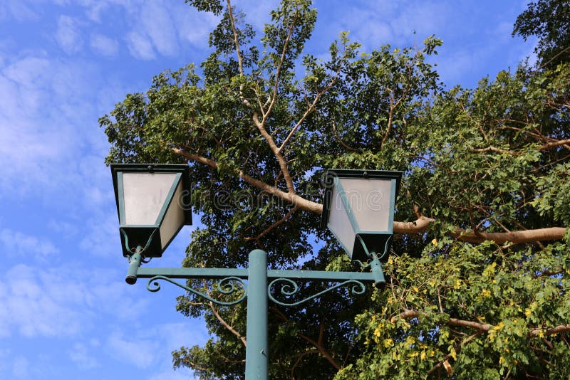 Lamp stock image. Image of time, night, city, appliance - 104682895