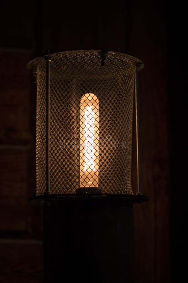 Lamp and Light in the Darkness Stock Image - Image of light, design ...