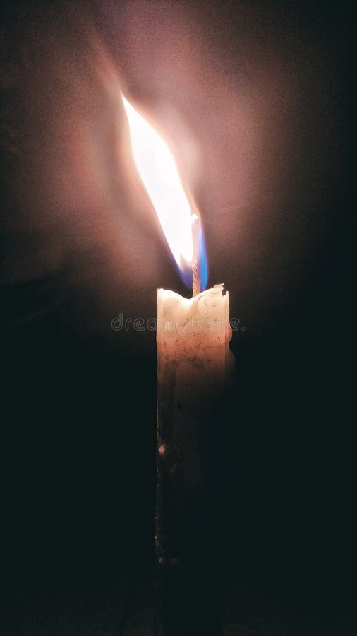 A Lamp, Light , Fire , Night ,dark Stock Photo - Image of light, fire ...