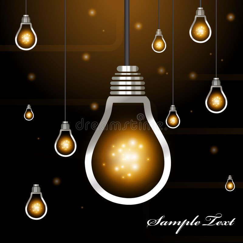 Lamp Light Vector stock vector. Illustration of technology - 62096534