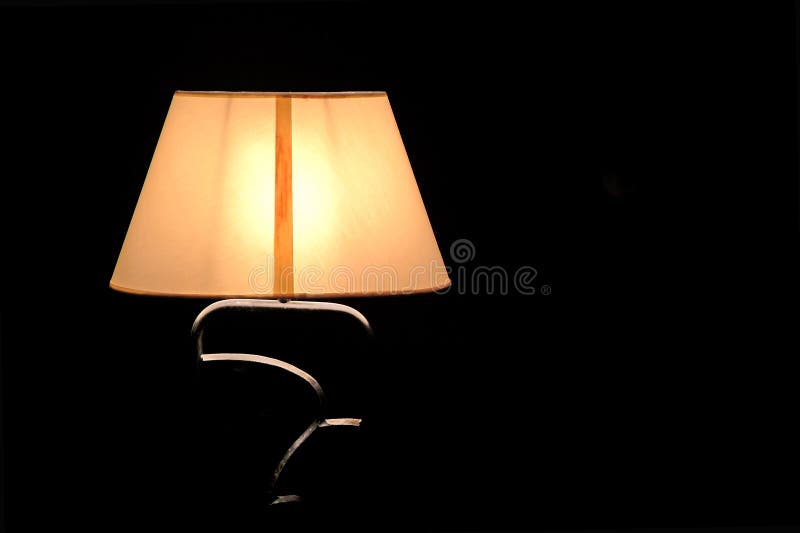 Lamp lighted stock photo. Image of travel, lighted, bedroom - 357428