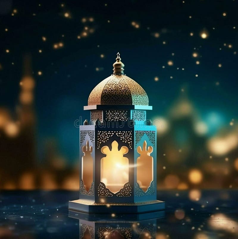 Lamp in a Mosque Lamp in the Park Lantern in the Park Stock ...
