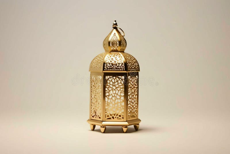 Lamp in the Mosque Lamp on the Wall Arabic Islamic Calligraphy Stock ...