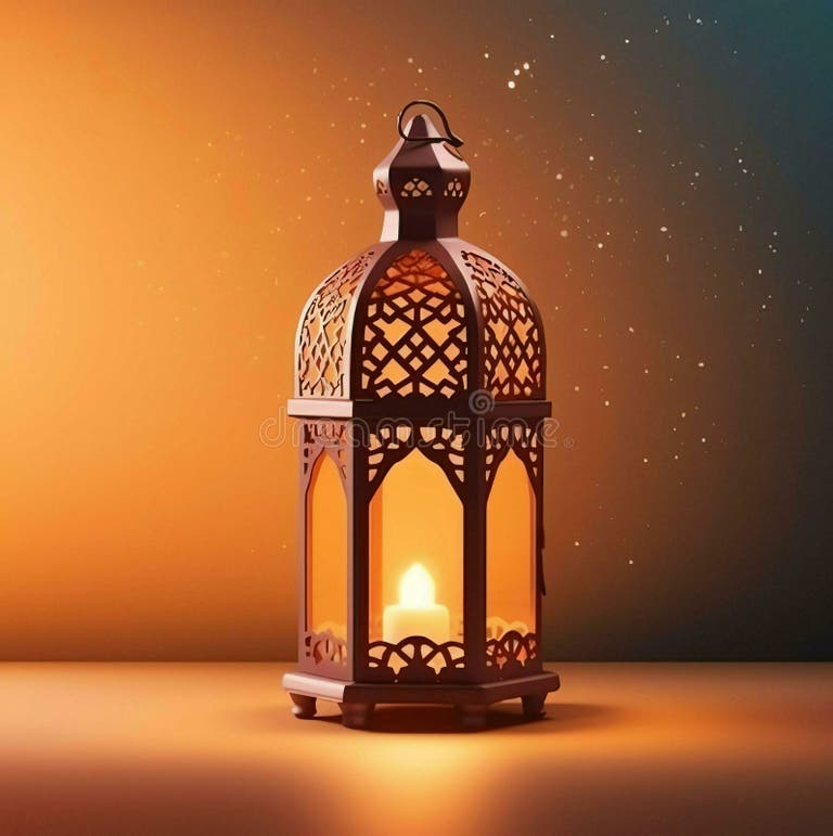 Lamp in the Mosque Lamp on the Window Lamp on the Wall Stock ...