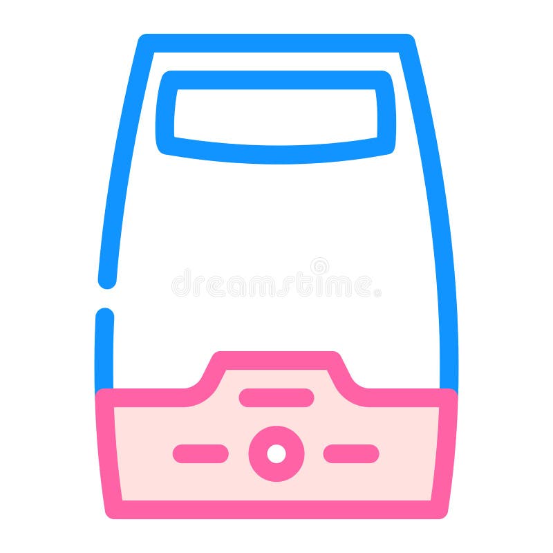 Lamp with Motion Sensor Color Icon Vector Illustration Stock Vector ...