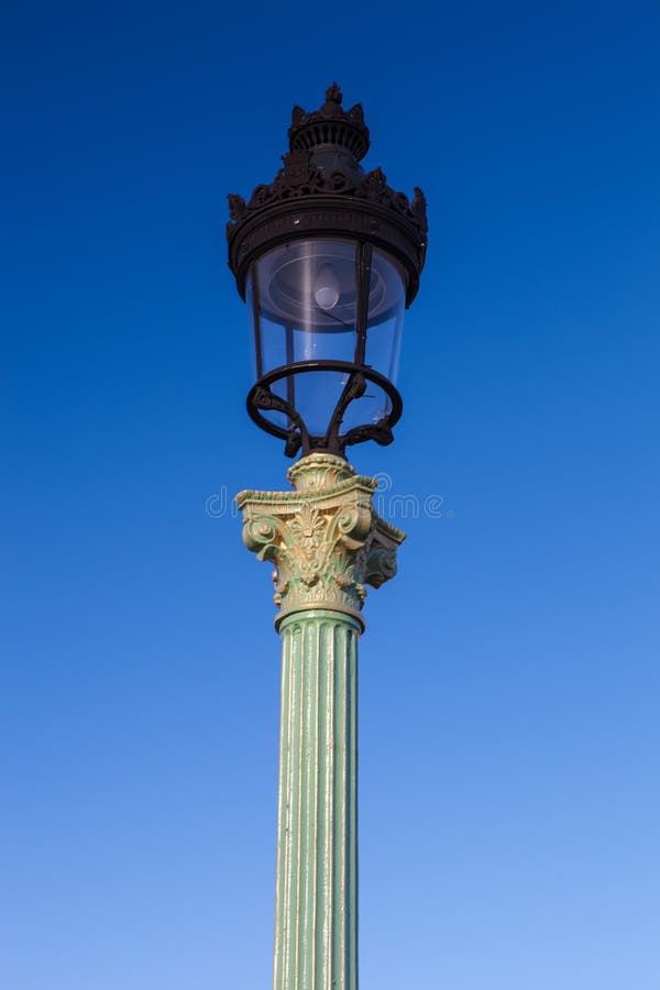 Paris lamp stock photo. Image of architectural, detail - 31431692