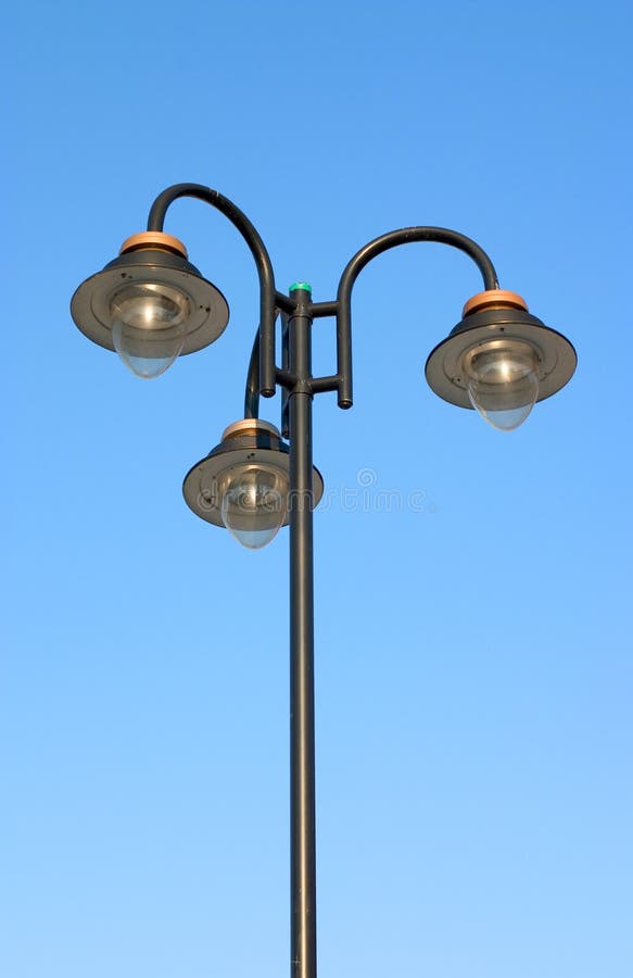 Lamp Post stock image. Image of bulb, post, illuminate - 162821