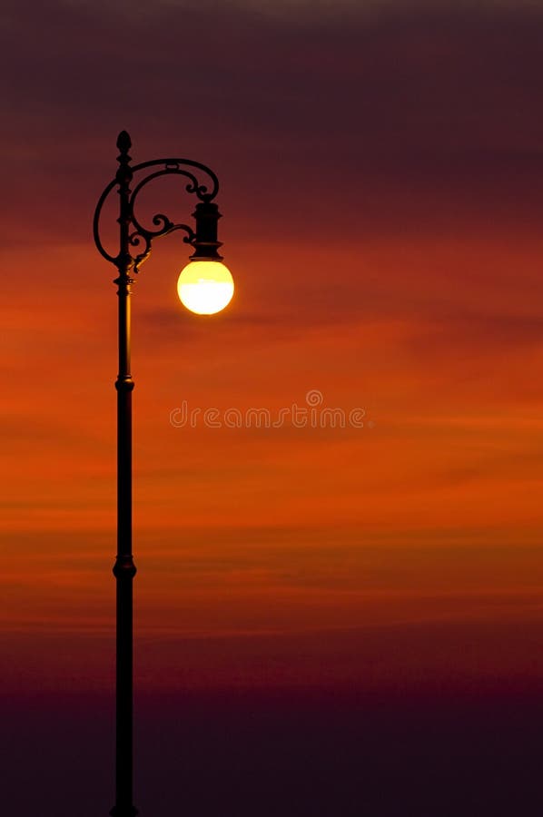 Lamp post stock photo. Image of architecture, illumination - 25319094