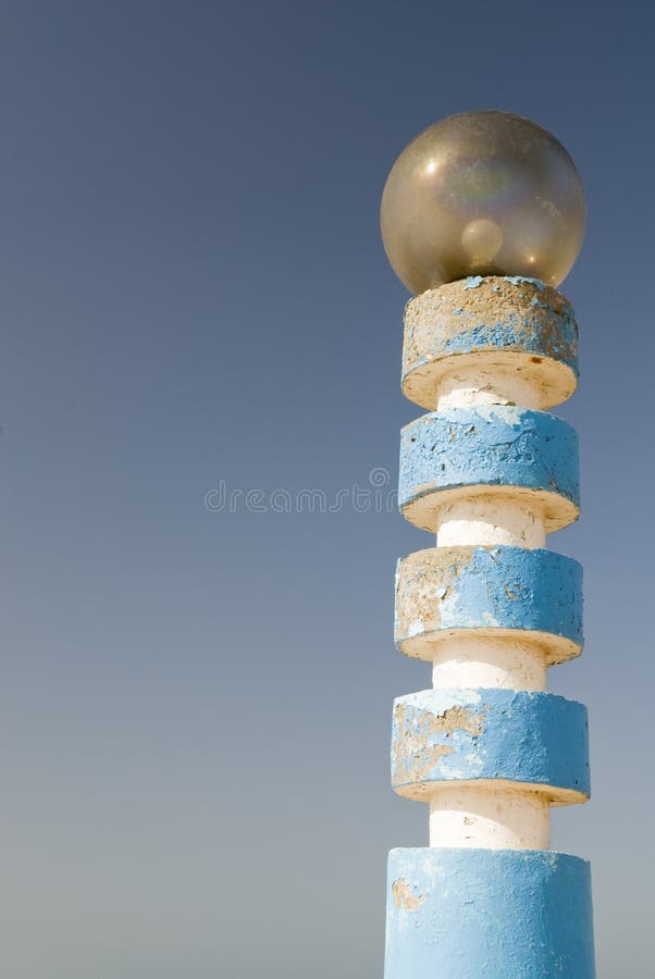 Lamp post stock image. Image of lamp, ocean, atlantic - 7496235