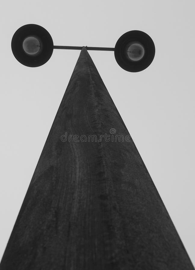 Lamp Post from Below stock image. Image of lookingup - 50244189