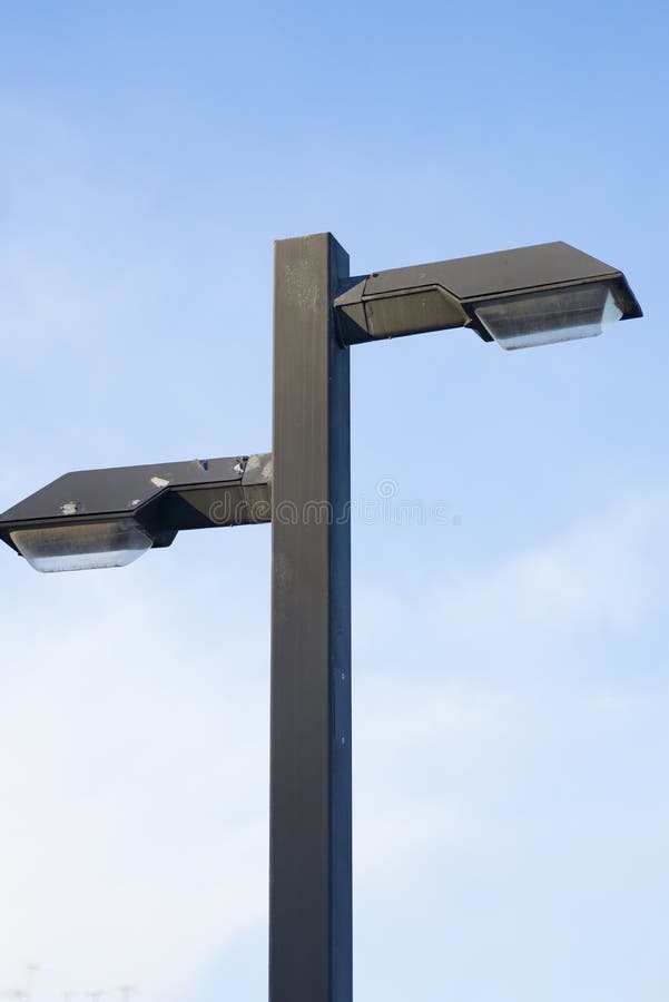 Lamp post. stock photo. Image of public, lamppost, night - 52813866