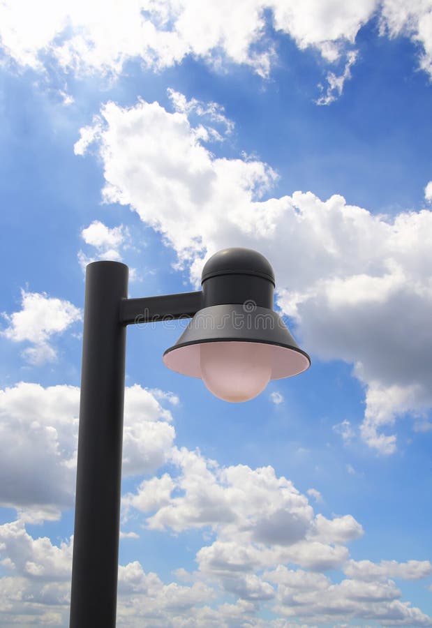 Lamp post electricity stock image. Image of equipment - 16758743