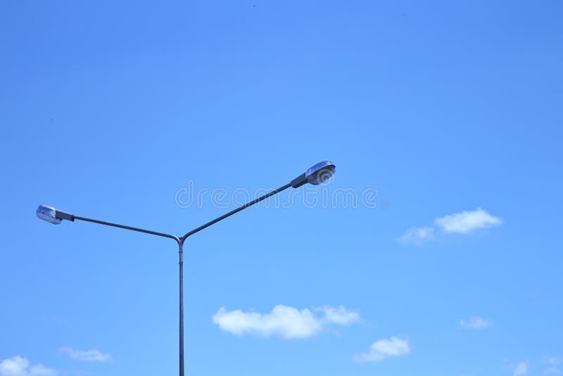 Lamp post stock image. Image of power, tall, illumination - 77850273