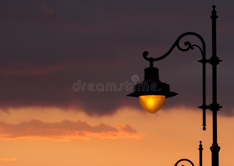 Lamp post stock image. Image of craft, antique, lamp - 53583109