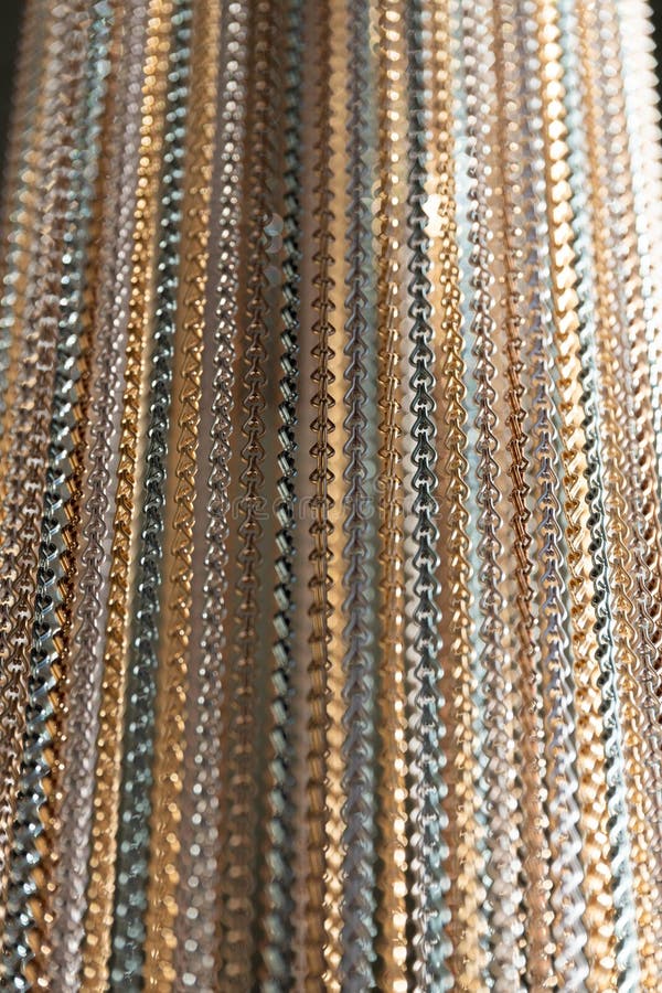 Lamp shade made of chains stock image. Image of shade - 154869321