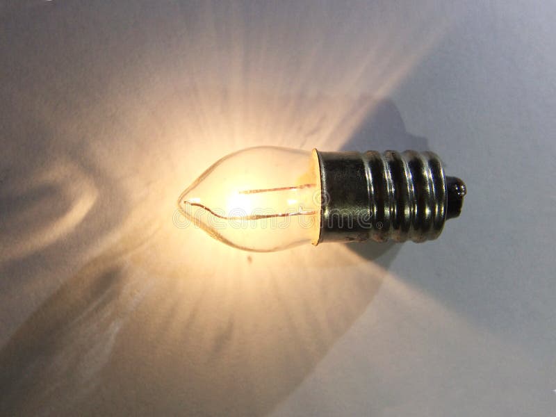 Lamp Single Light Bulb Macro Shot Stock Image - Image of electricity ...