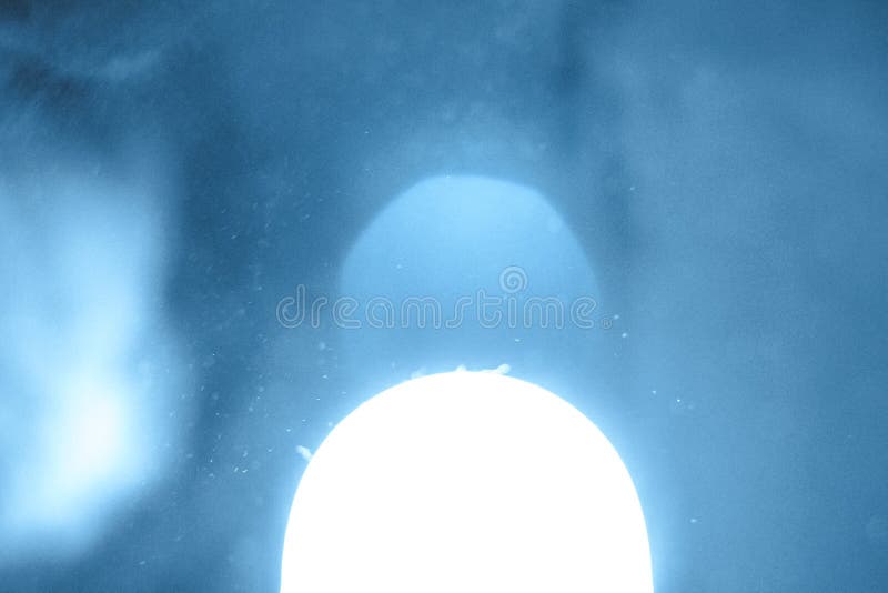 Lamp in smoke stock photo. Image of effect, blue, event - 142056260