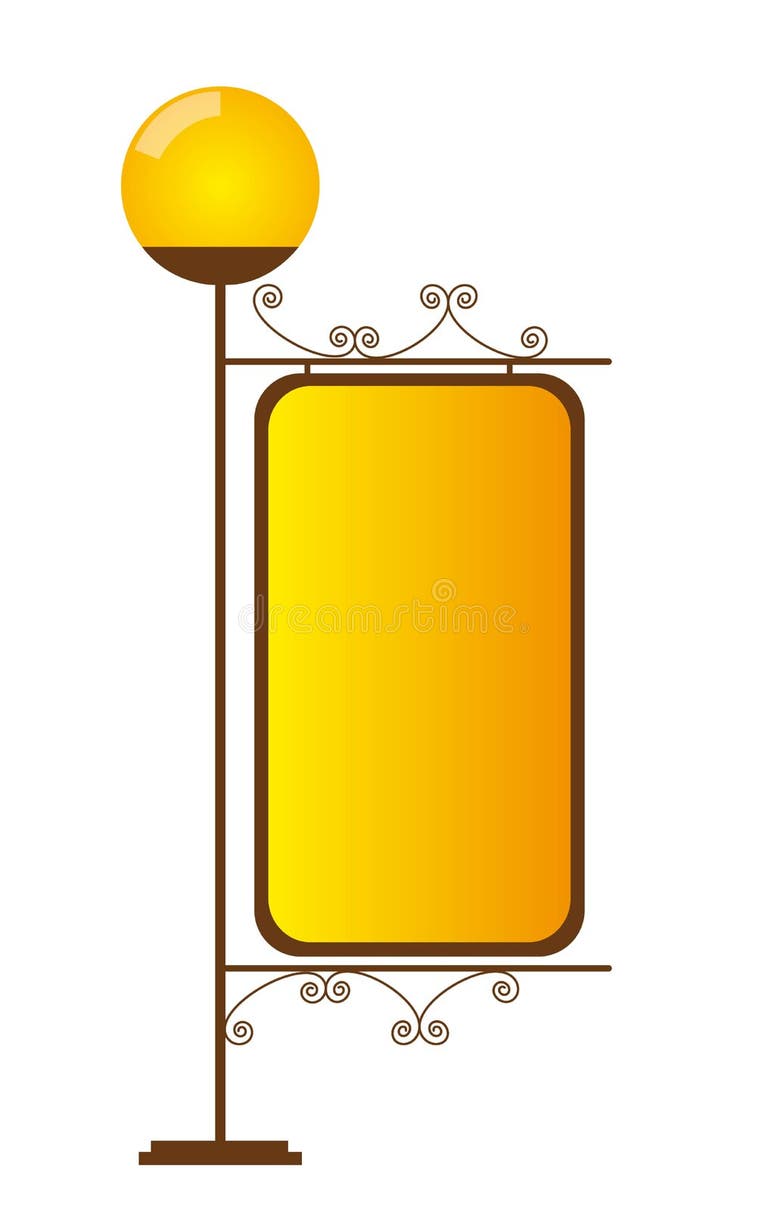 Fashioned Street Lamp Post Stock Illustrations – 400 Fashioned Street ...