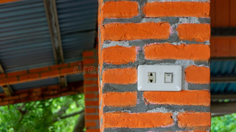 Lamp Switch and Electric Plug Stock Photo - Image of bulb, lamp: 254454202