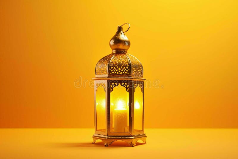Lamp Lamp on the Wall Arabic Islamic Calligraphy Stock Illustration ...