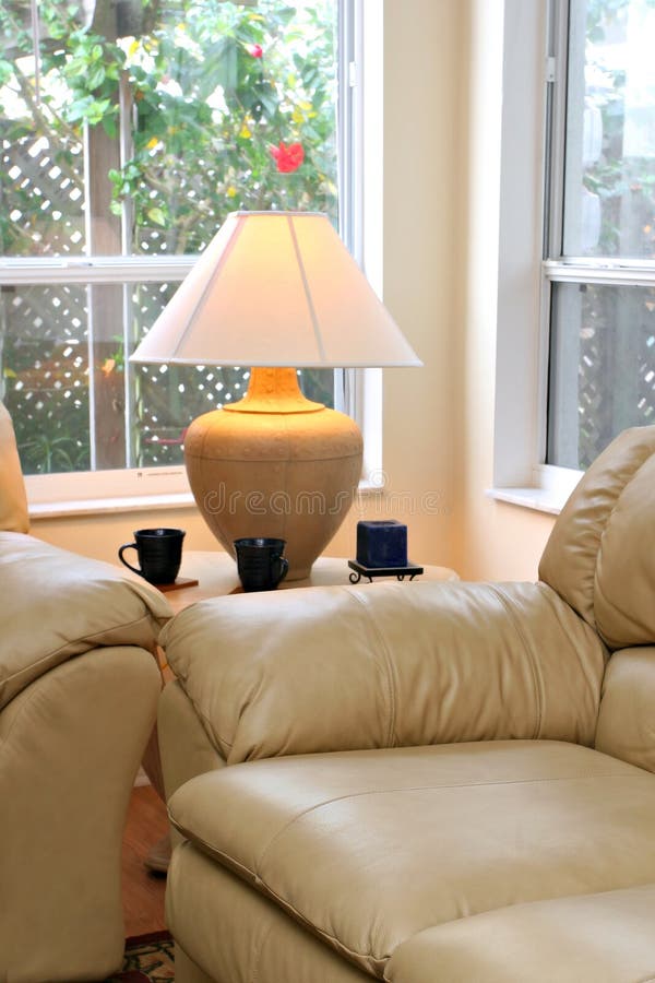 Lamp by the Window stock photo. Image of furniture, decoration - 3990482
