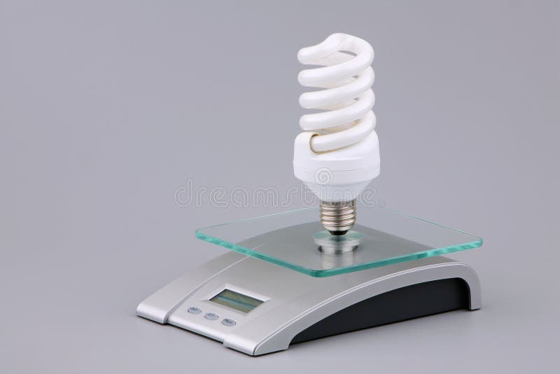 Lampadina luminescente fotografia stock. Immagine di elettrico - 7437968