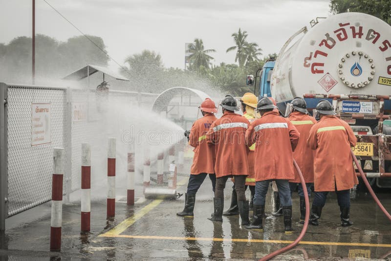 Training and Practice Fire Prevention Plans, LPG Gas Storage, Aug. 29 ...