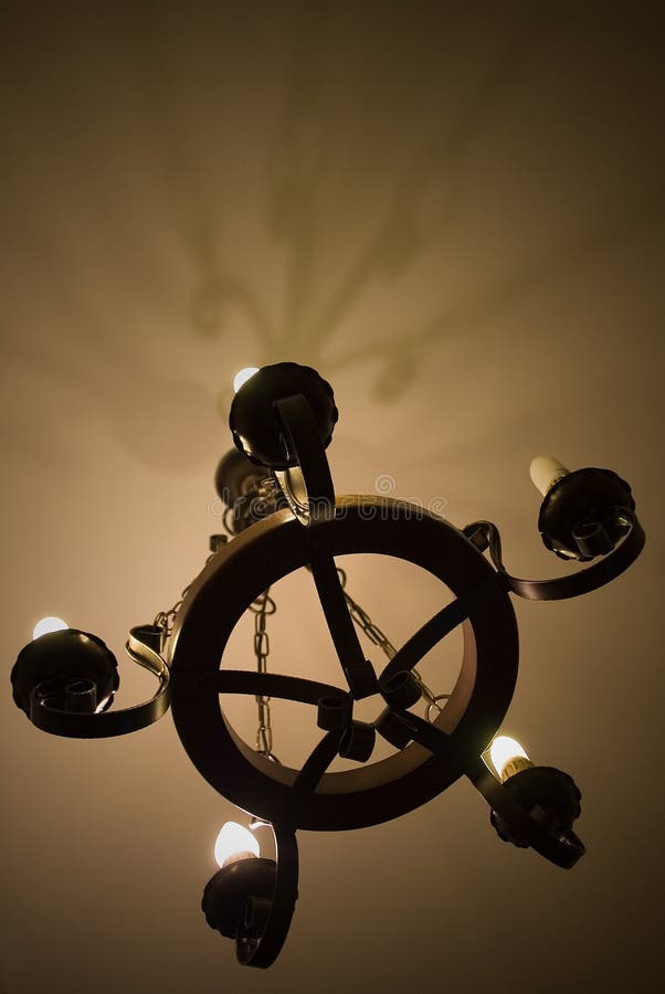 Lampara stock photo. Image of lampara, techo, iluminar - 7379920