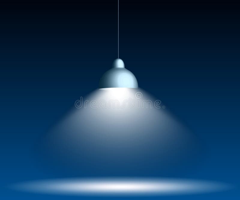 Lamplight - Vector Glow Illustration Stock Vector - Illustration of ...