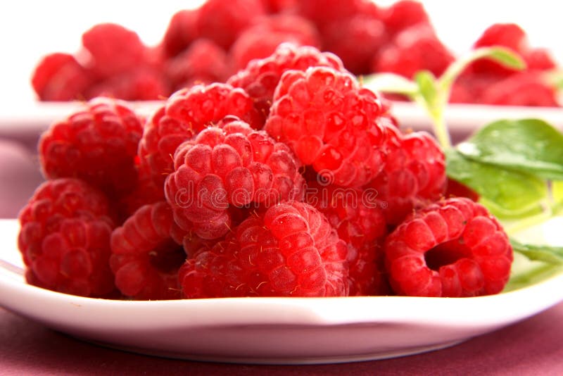 Lamponi fotografia stock. Immagine di dolce, fresco, alimento - 5602496
